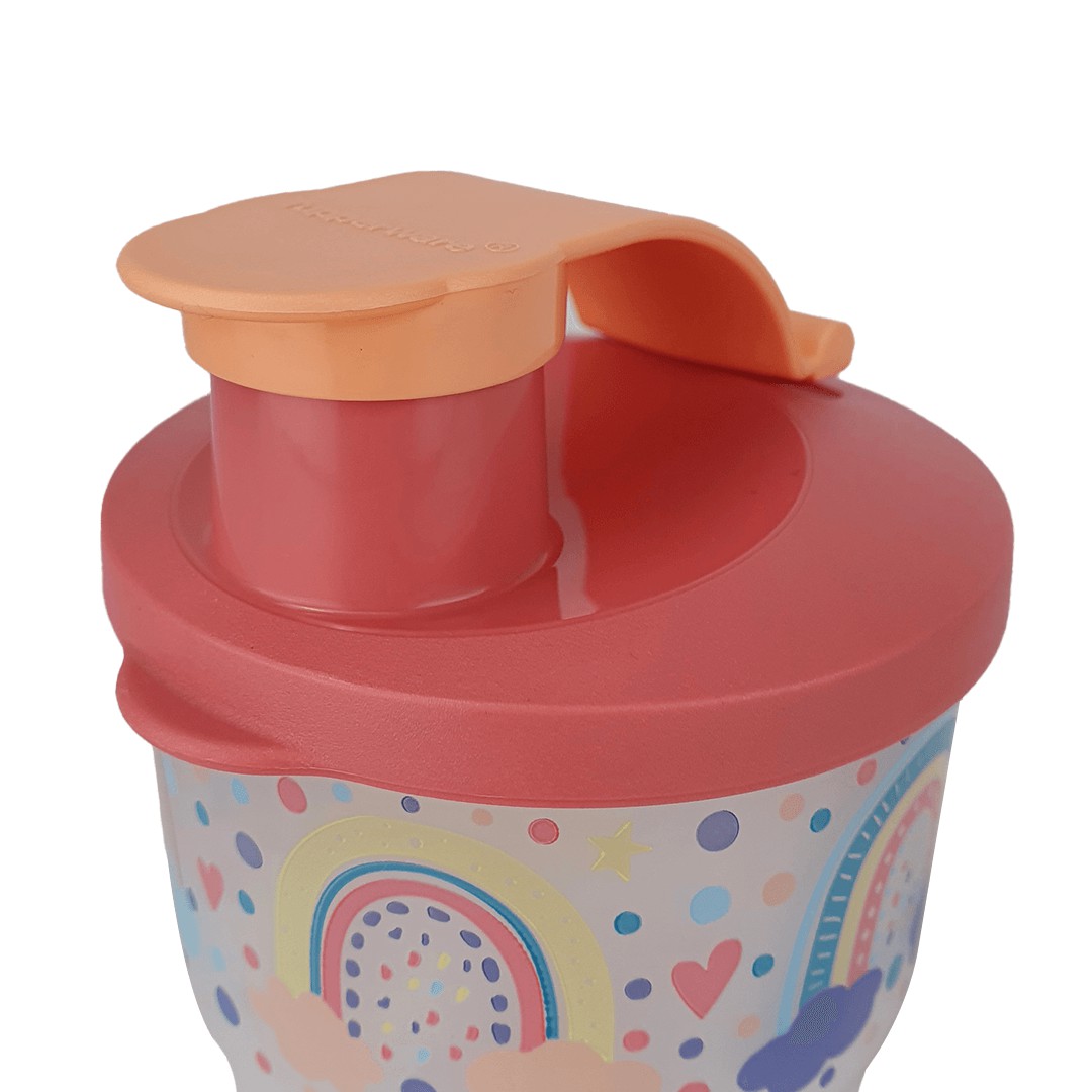 Tupperware Copo Colors com Bico Arco Íris 225ml - Comprar Tupperware Online? Wareshop - Loja ...