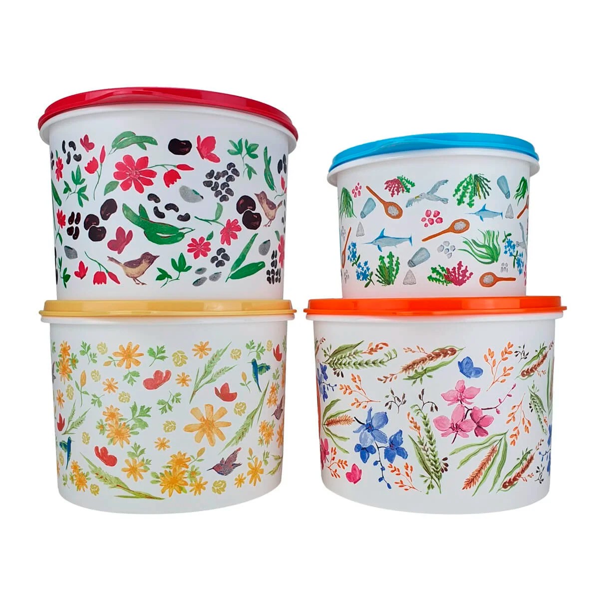 Kit Tupperware Caixa de Mantimento 4 peças - Comprar Tupperware Online ...