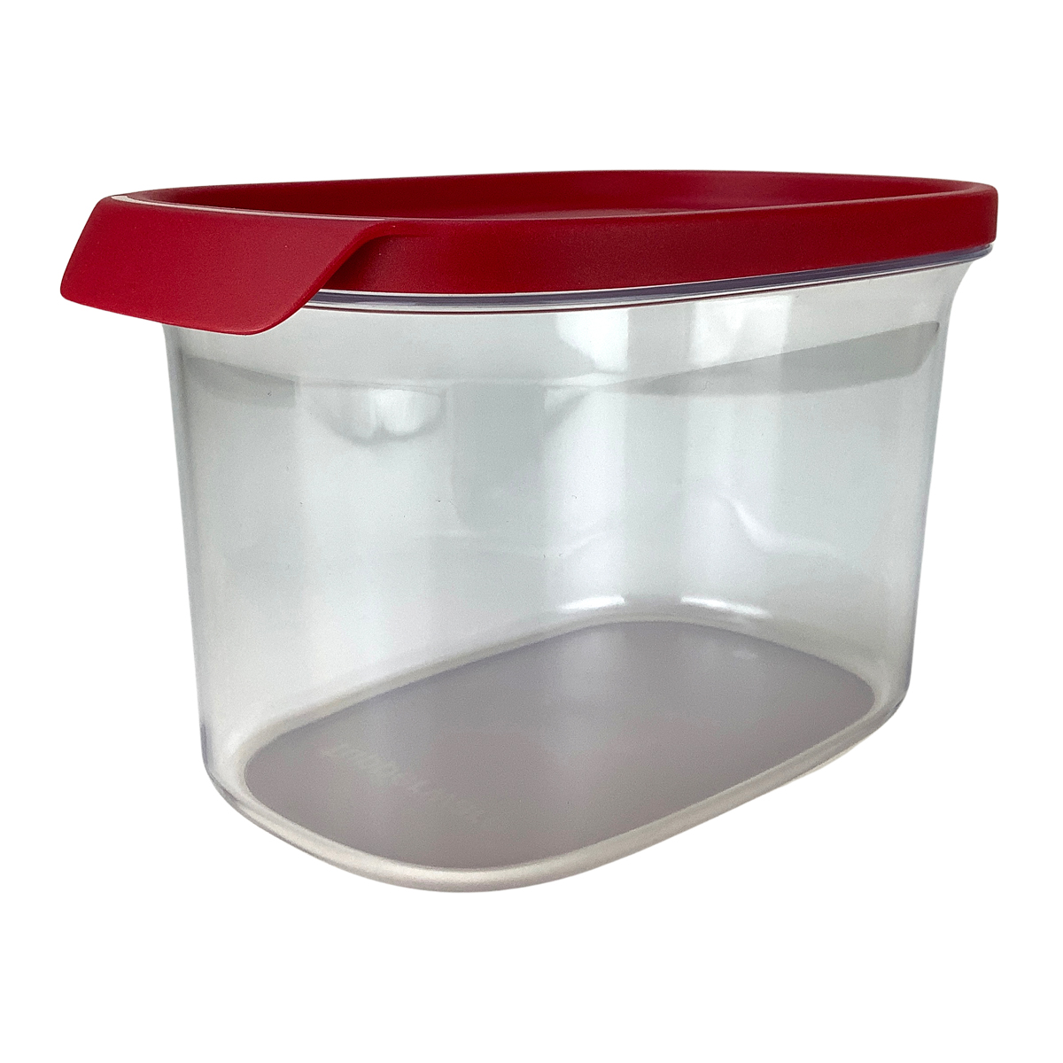 Tupperware Ultra Clear Oval 1 litro Transparente e Vermelho - Comprar ...