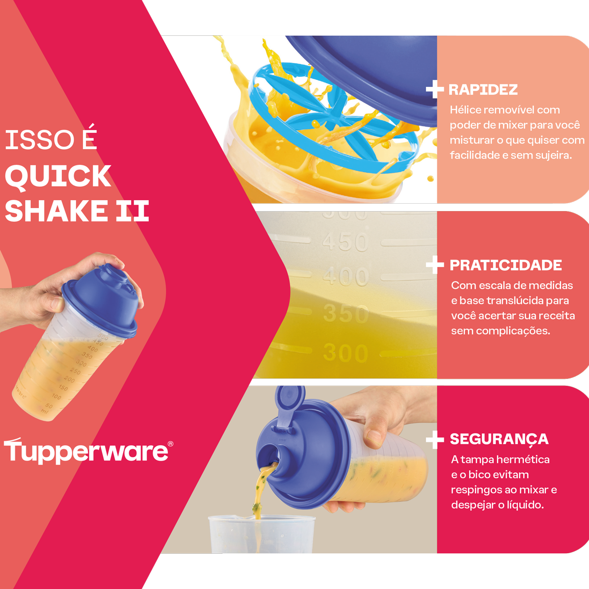 Tupperware Quick Shake II 500ml Azul - Comprar Tupperware Online ... Tupperware Quick Shake II 500ml Azul - Comprar Tupperware Online ...
