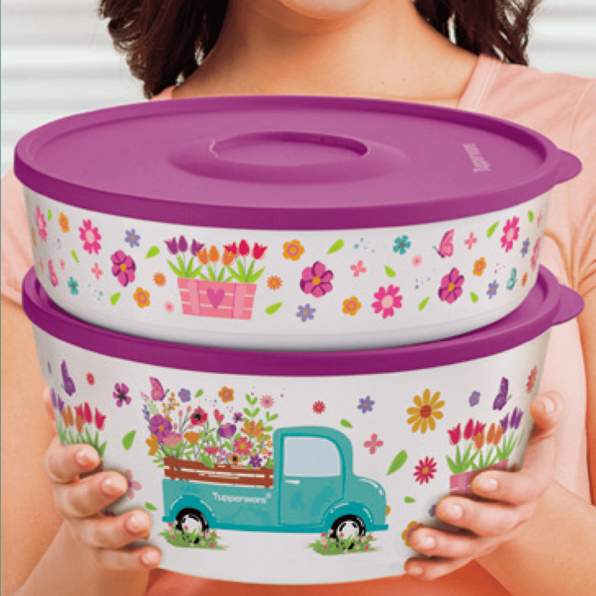 Kit Tupperware Tigela Ilúmina Caminho das Flores 2 Peças - Comprar ...