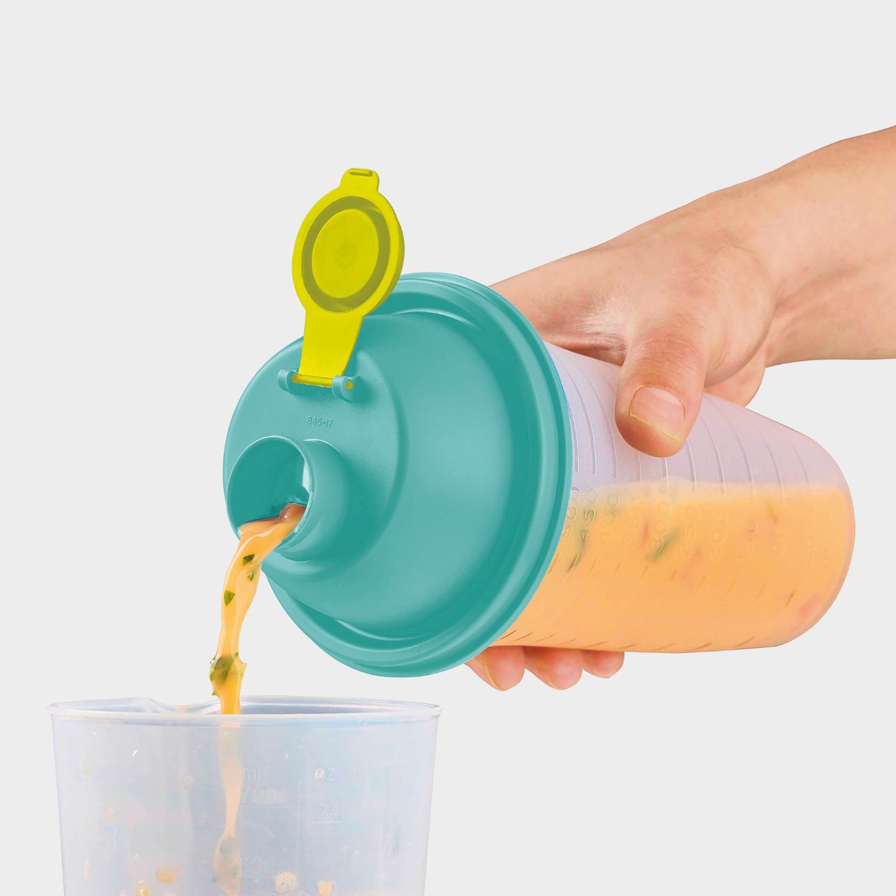 Tupperware Quick Shake II 500ml Transparente e Verde - Comprar ...