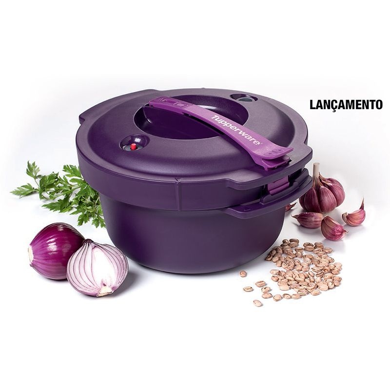 Tupperware Panela de Pressão de Micro-ondas 2 litros Roxa - Comprar ...
