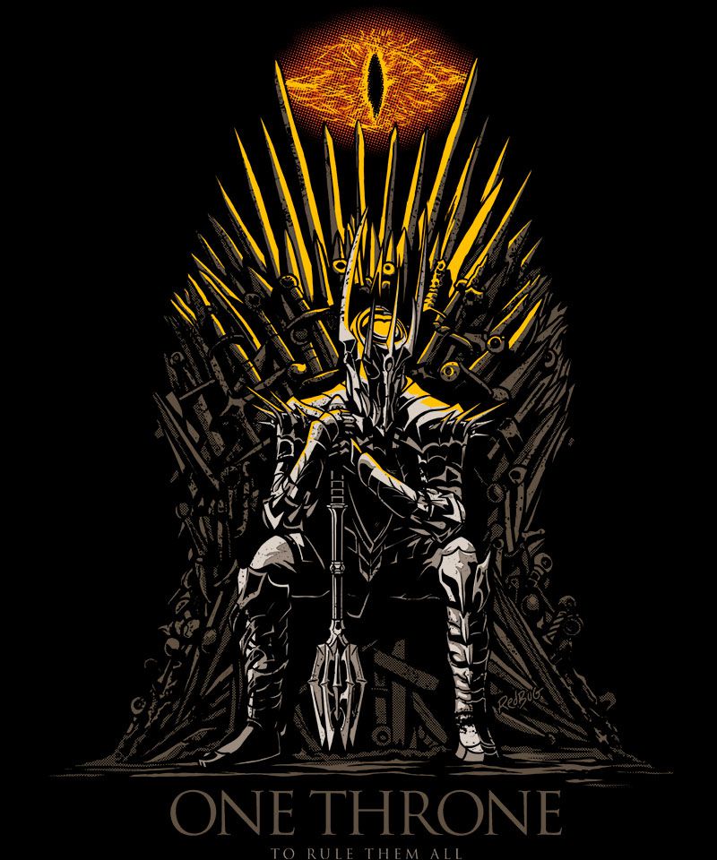 Camiseta One Throne - RedBug Camisetas