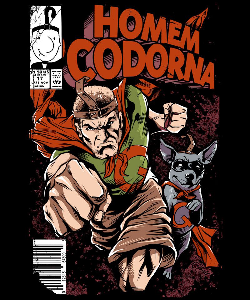 Camiseta Homem Codorna - RedBug Camisetas
