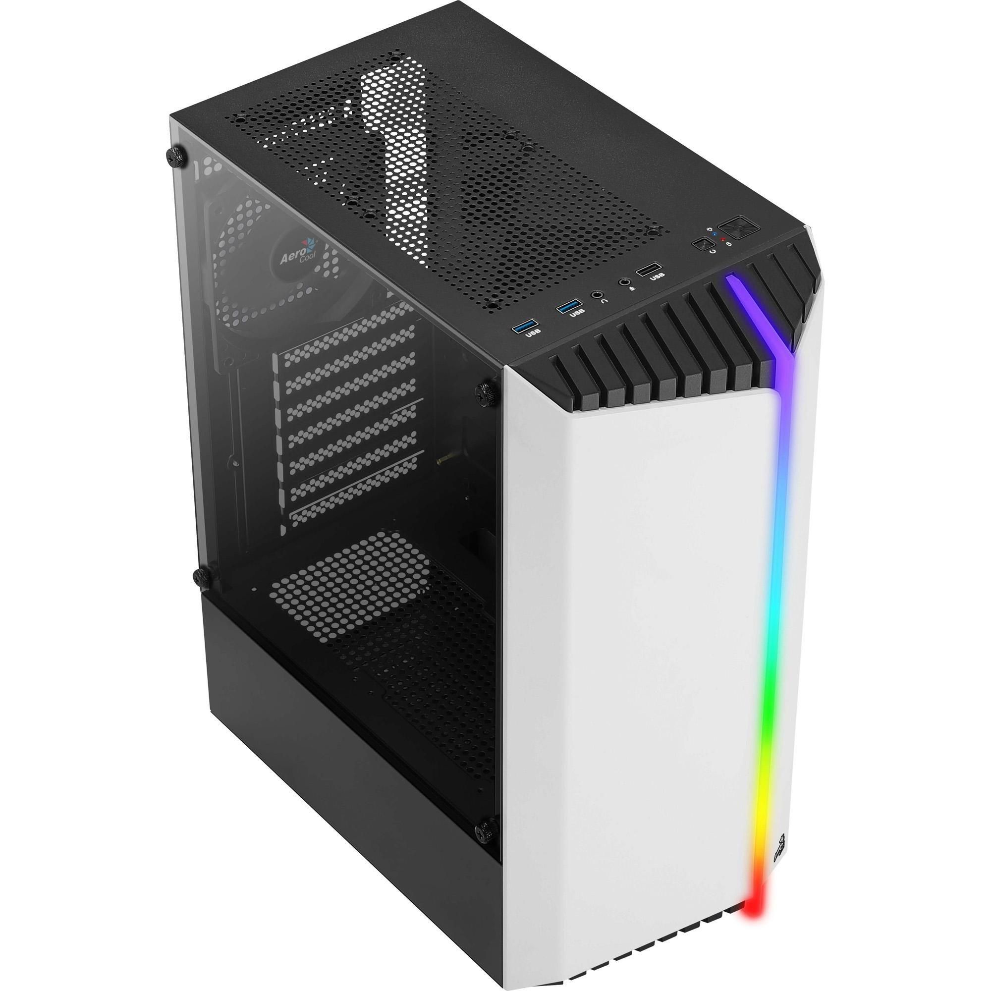 Gabinete Gamer Bionic - Aerocool - Branco - Brasil Games - Console PS5 ...