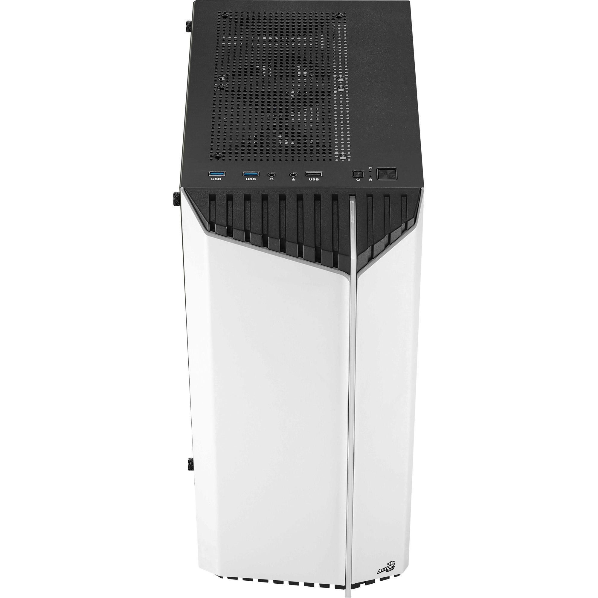 Gabinete Gamer Bionic - Aerocool - Branco - Brasil Games - Console PS5 ...