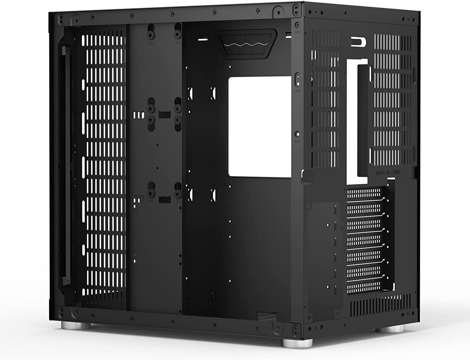 Gabinete Gamer Hyrax HGB700 Transparente Lateral de Vidro Temperado ti ...