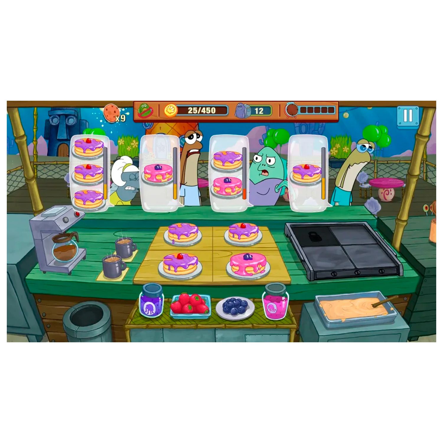 Jogo Spongebob Squarepants Krusty Cook-Off - Nintendo Switch - Brasil ...