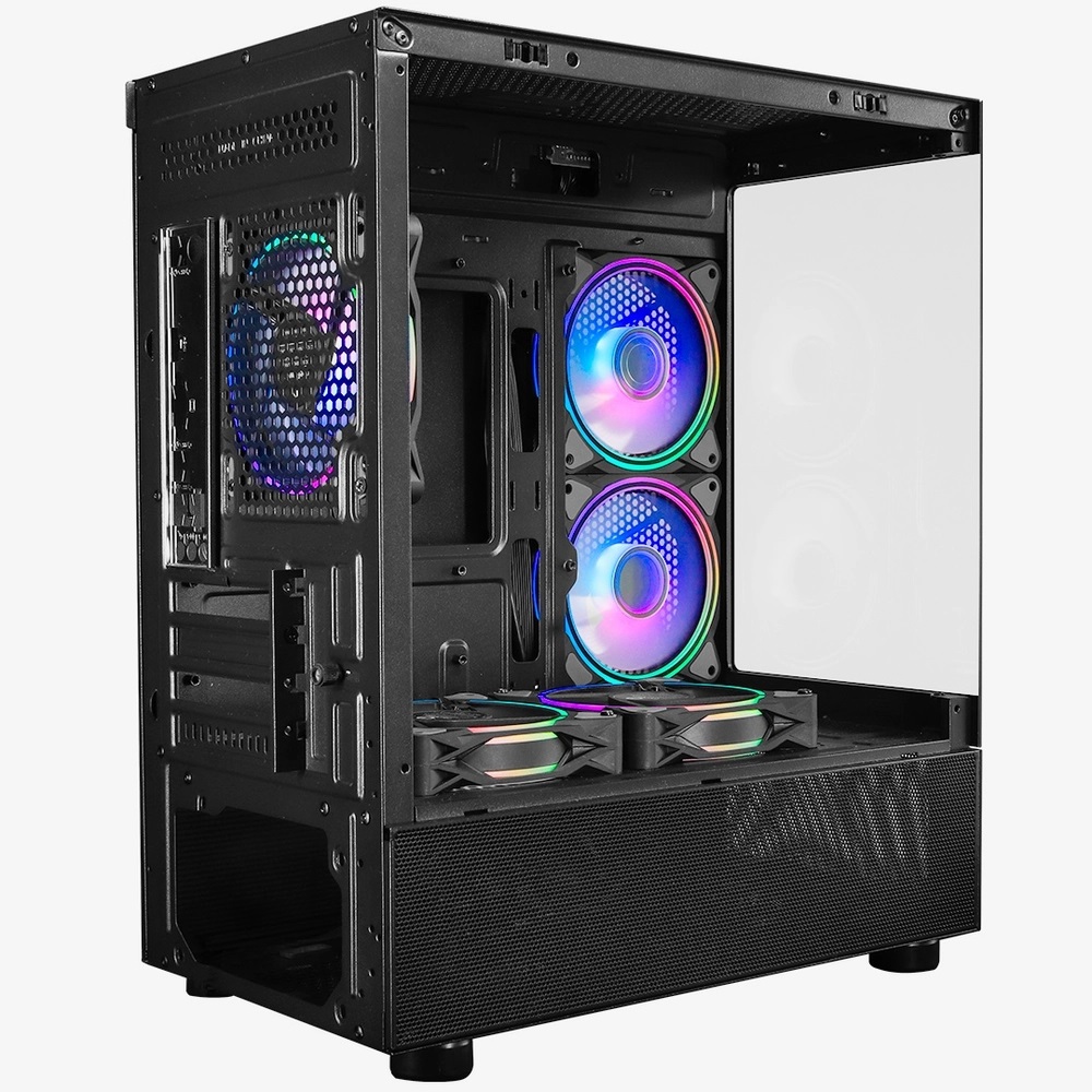 Gabinete Gamer Cristal One Power Sem Fonte - Preto - Cc202B - Brasil ...