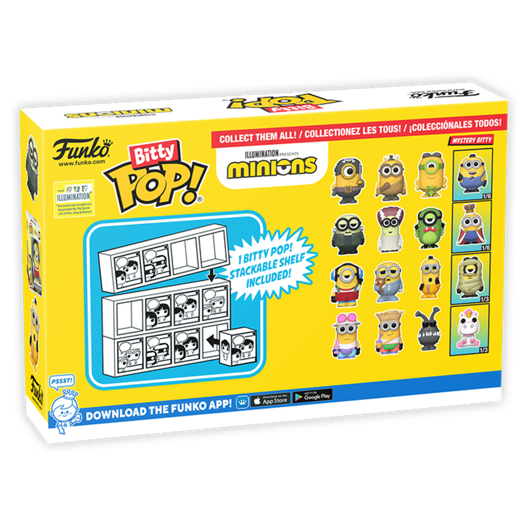 Funko Pop # Bitty Minions - Tourist Jerry - Brasil Games - Console PS5 ...