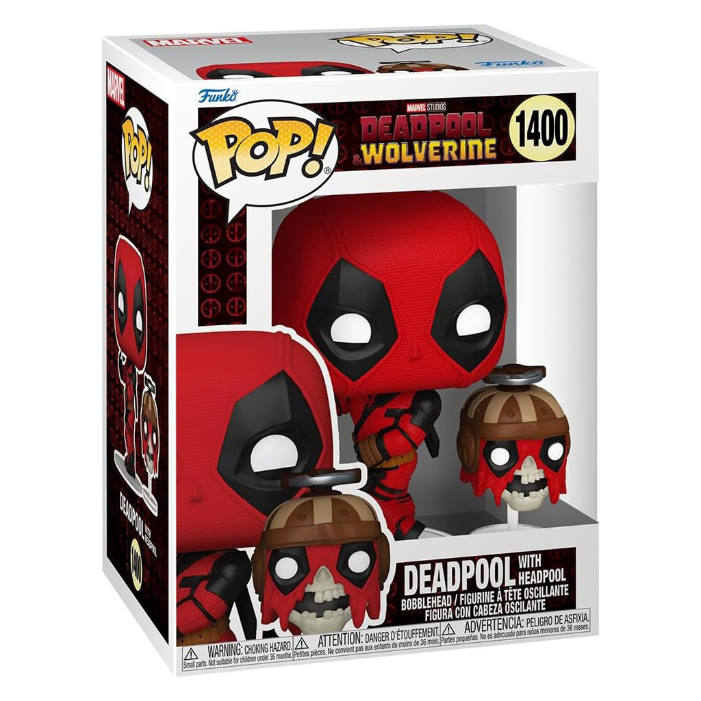 Funko Pop #1400 - Deadpool / Wolveri - Deadpool - Brasil Games ...