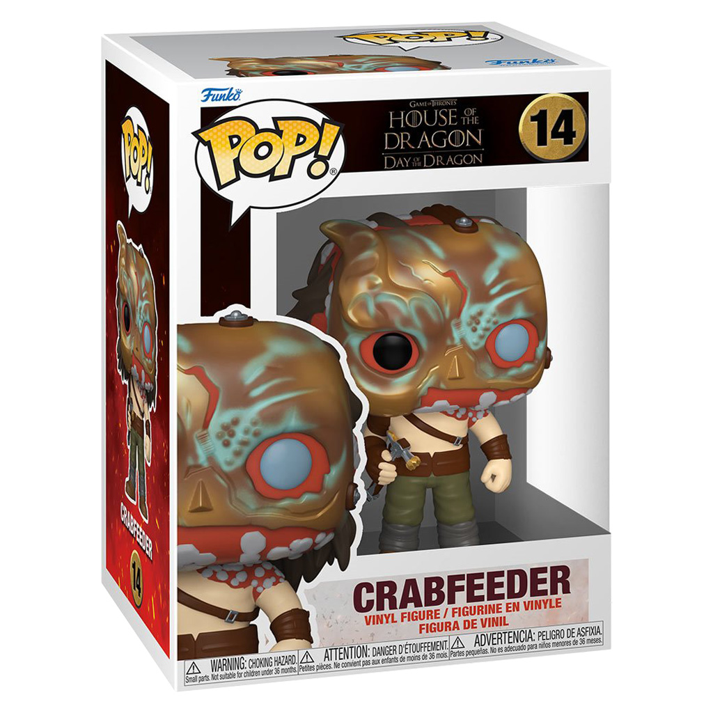 Funko Pop #14 - Crabfeeder - House Dragon - Brasil Games - Console PS5 ...