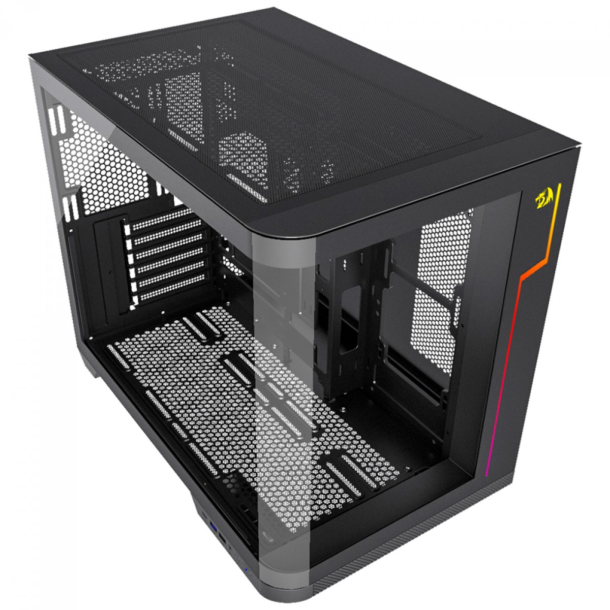 GABINETE WIDELOAD EXTREME VIDRO CURVADO CA-605B PRETO - Brasil Games ...