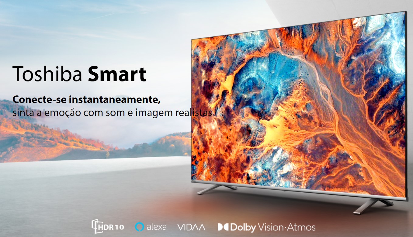 Smart TV Toshiba 32 polegadas - EletroPrata - Móveis e Eletros.
