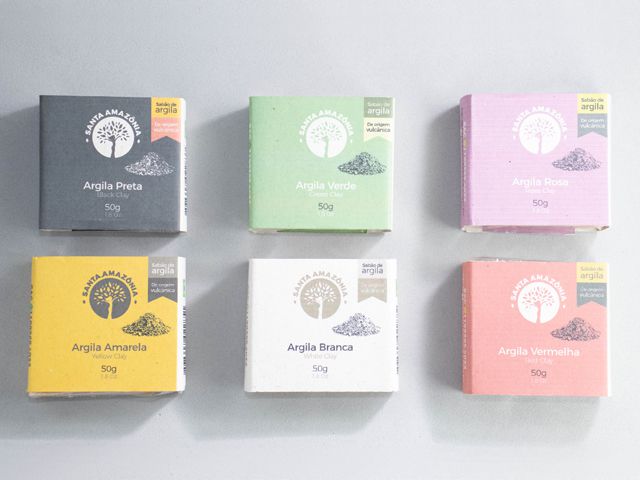 Sabão de Argila Amarela - SANTA AMAZÔNIA
