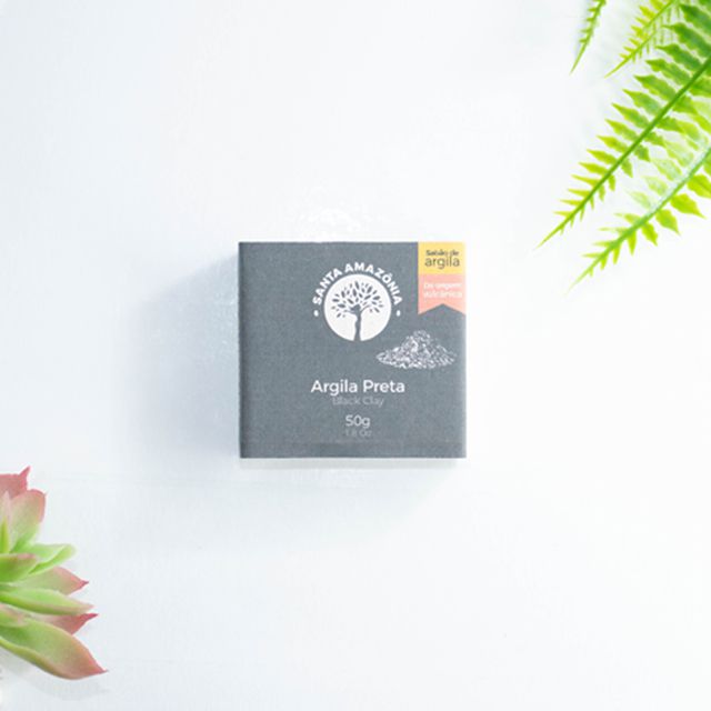 Sabão de Argila Preta - SANTA AMAZÔNIA