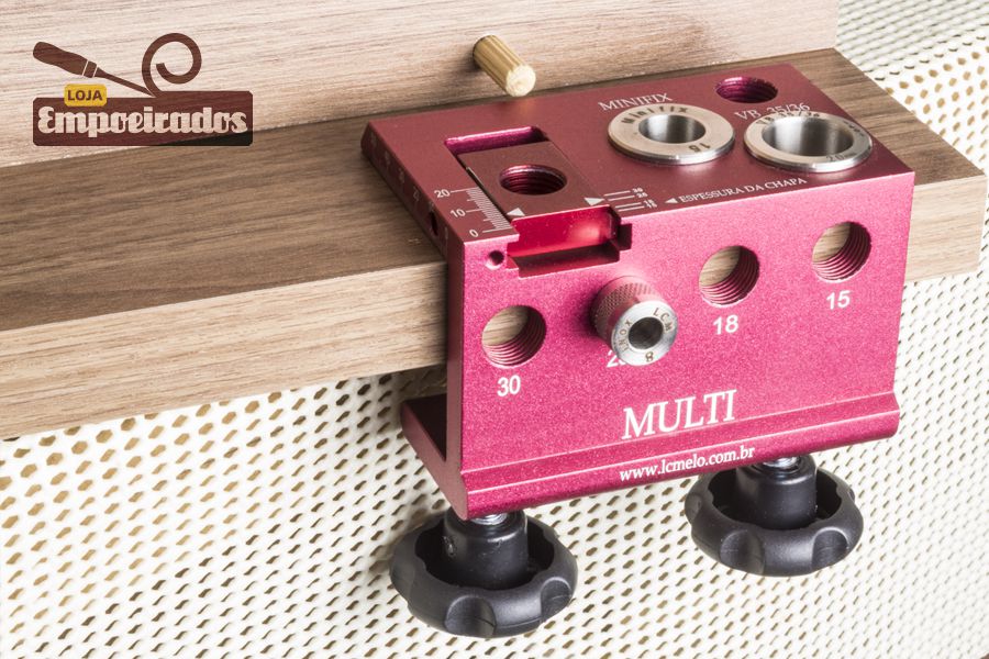 Gabarito para Minifix Multi LCM para dispositivos de montagem - Loja Empoeirados