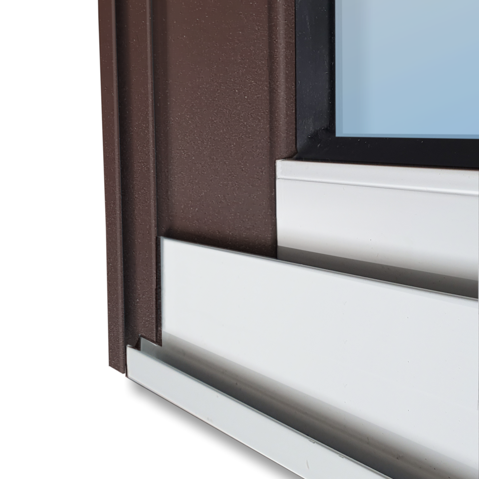 Janela Alumínio Elite 2F.Móv.C/Pers.Integ.140 X 150 V.Reflex Mix Corte ...