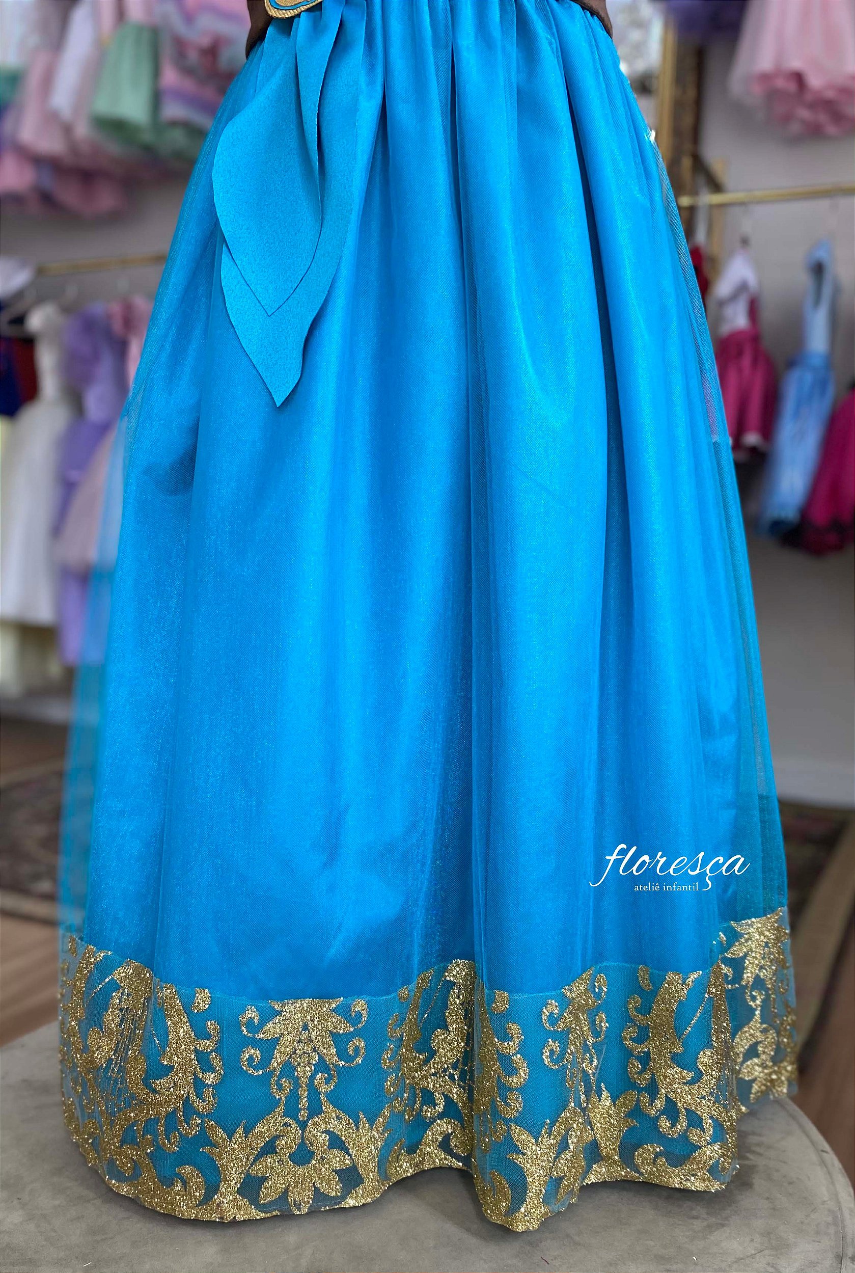 Vestido Infantil Princesa Merida - Valente | Floresça Ateliê - Floresça ...