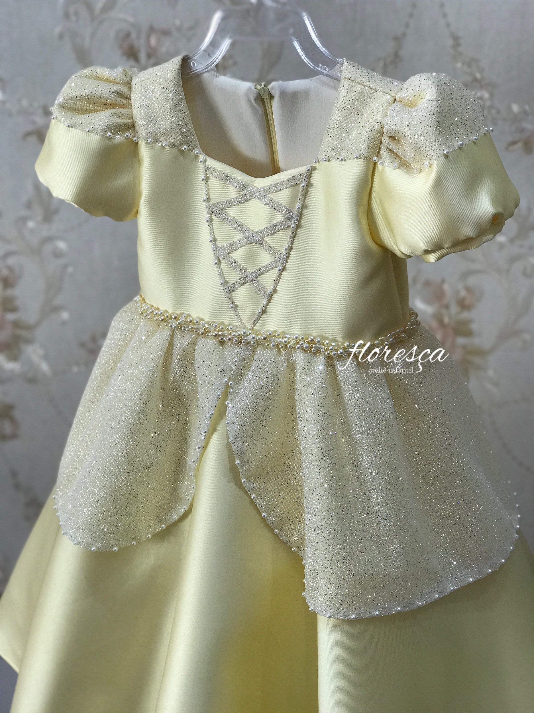 Vestido Infantil Princesa Angelina - Floresça Ateliê Infantil