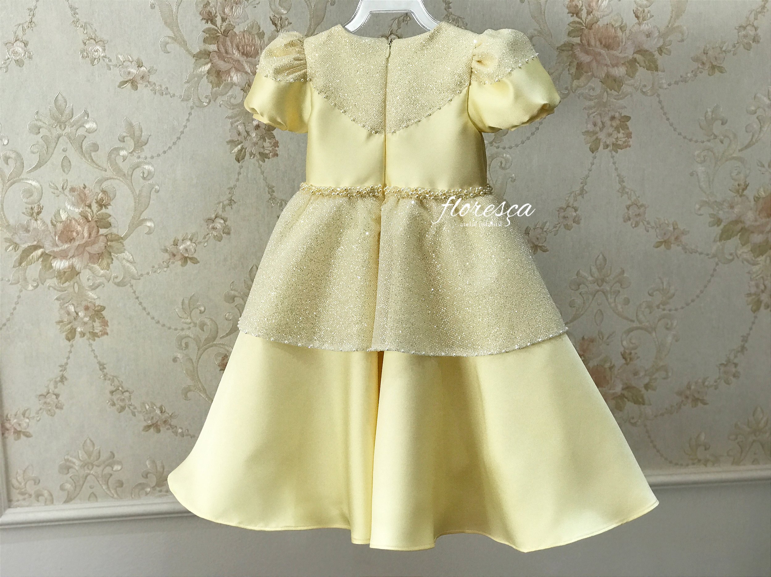 Vestido Infantil Princesa Angelina - Floresça Ateliê Infantil