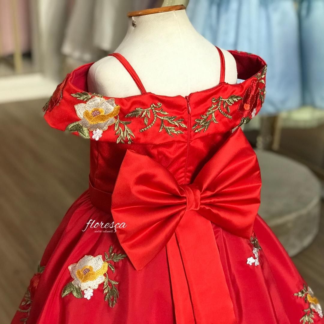 Vestido Infantil Princesa Elena de Avalor | Floresça Ateliê - Floresça ...