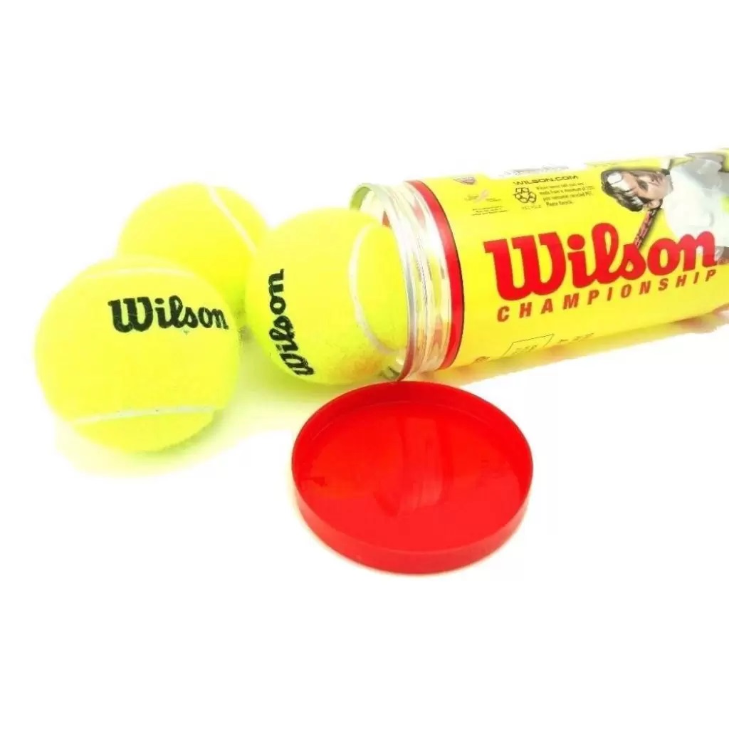Bola de Tênis Wilson Championship Extra Duty 1 Tubo com 3 Unidades ...