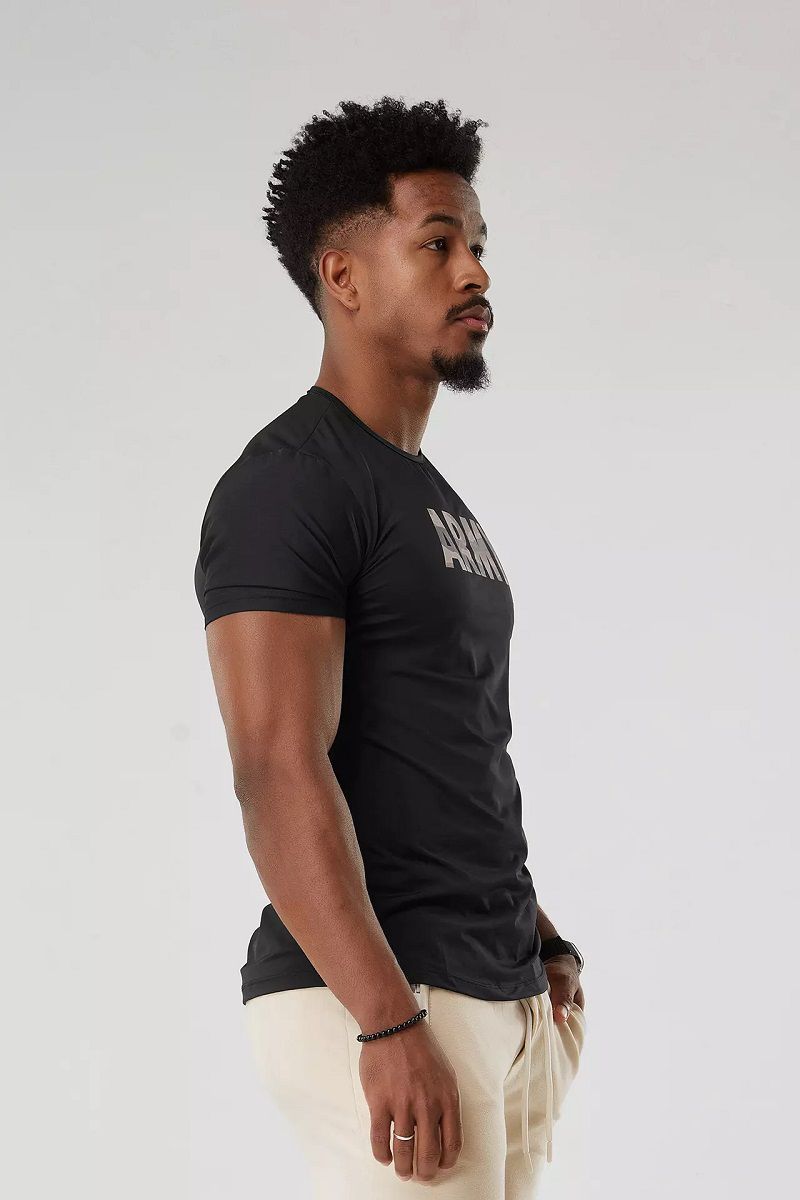 Camiseta Dry Fit Army Sand Limited Edition - Preto - Crosshop Brasil