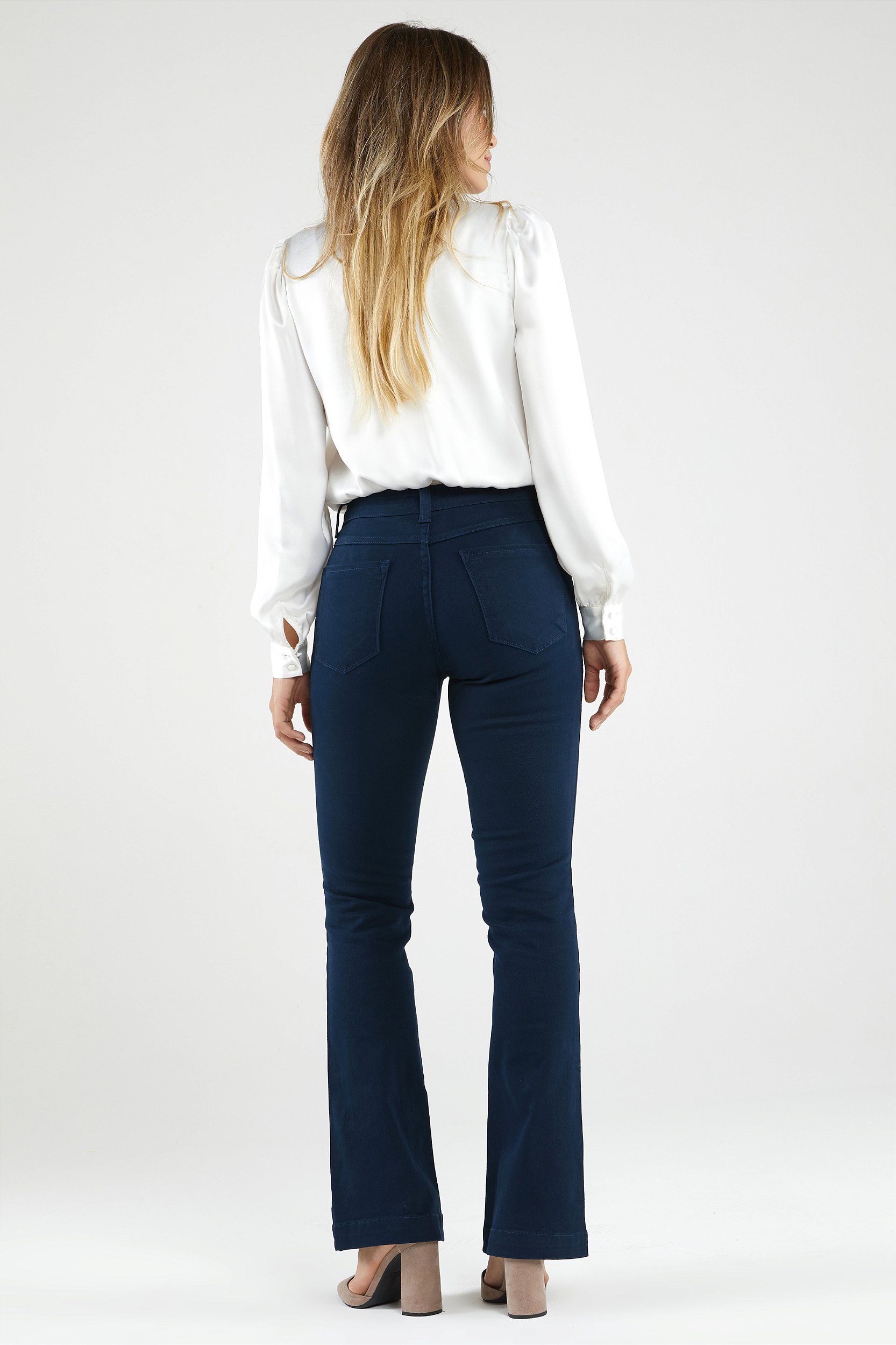 Calça Jeans Feminina Azul Marinho - San Francisco - Santé Denim