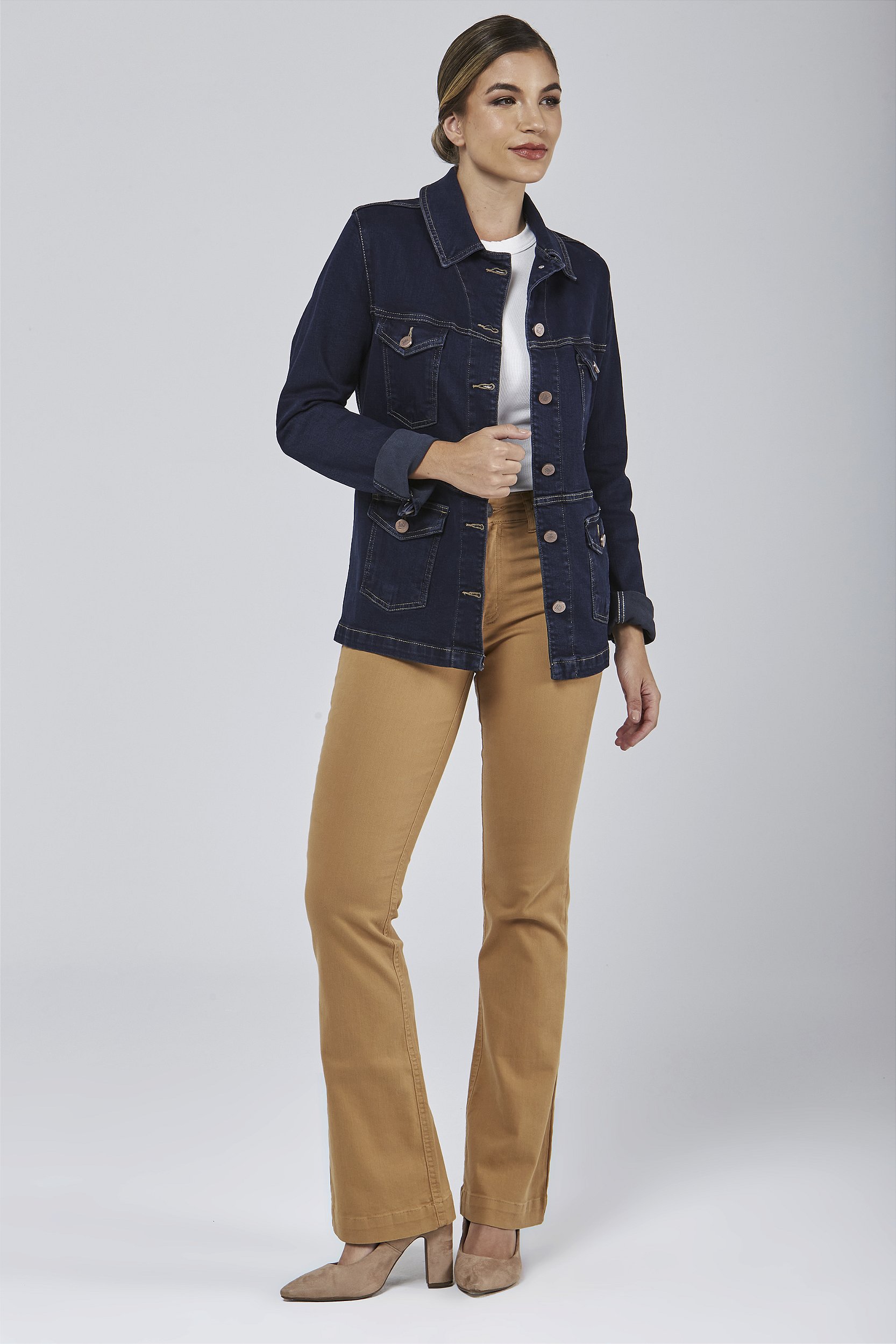 Jaqueta Feminina Jeans - Ragusa - Santé Denim