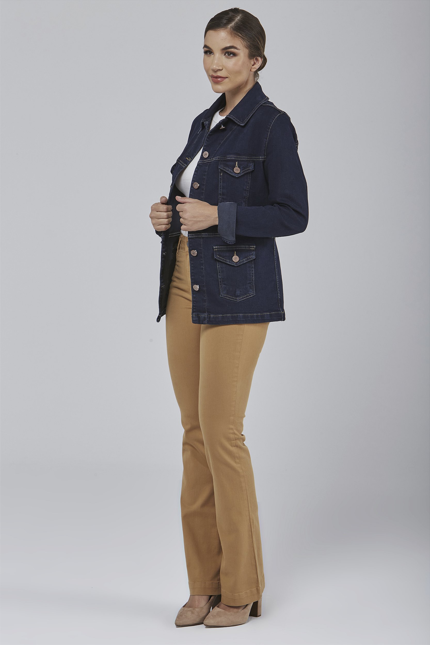 Jaqueta Feminina Jeans - Ragusa - Santé Denim