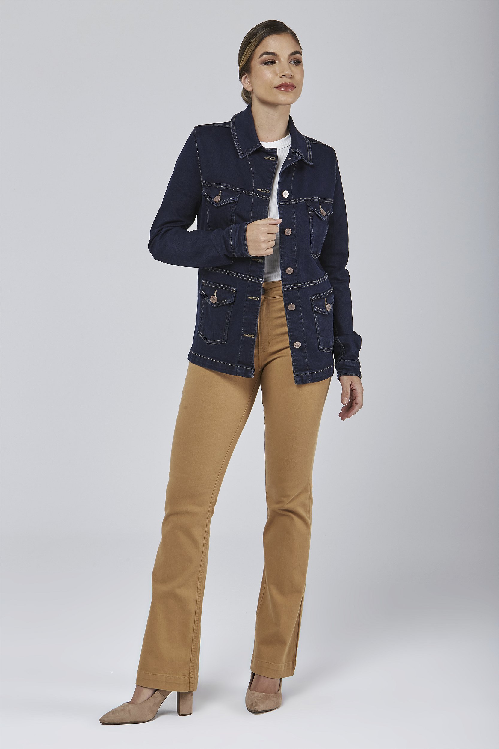 Jaqueta Feminina Jeans - Ragusa - Santé Denim
