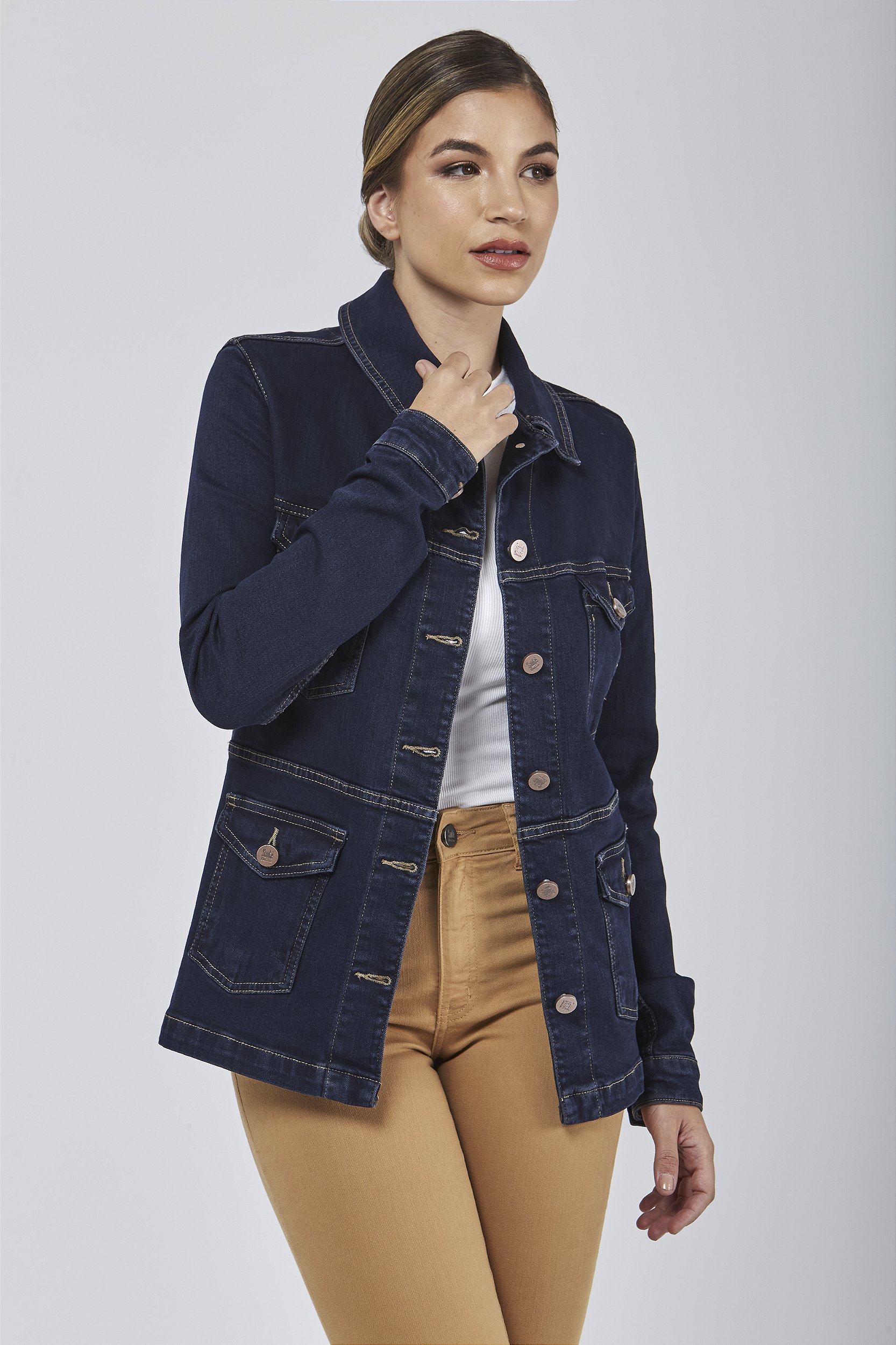 Jaqueta Feminina Jeans - Ragusa - Santé Denim