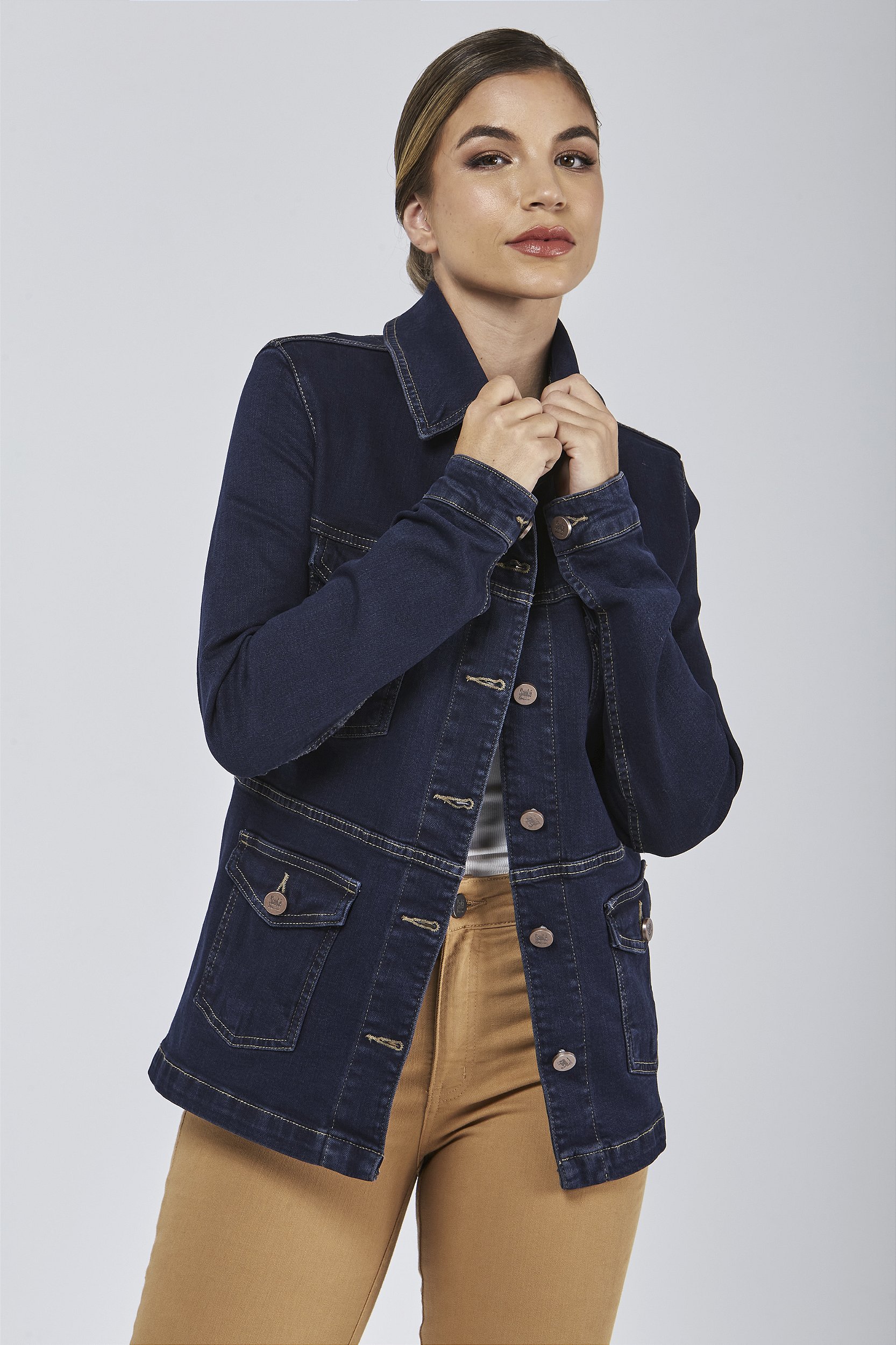 Jaqueta Feminina Jeans - Ragusa - Santé Denim
