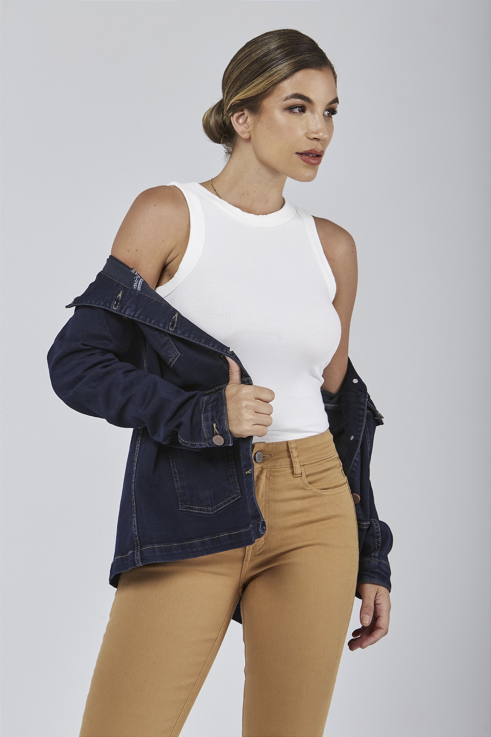 Jaqueta Feminina Jeans - Ragusa - Santé Denim