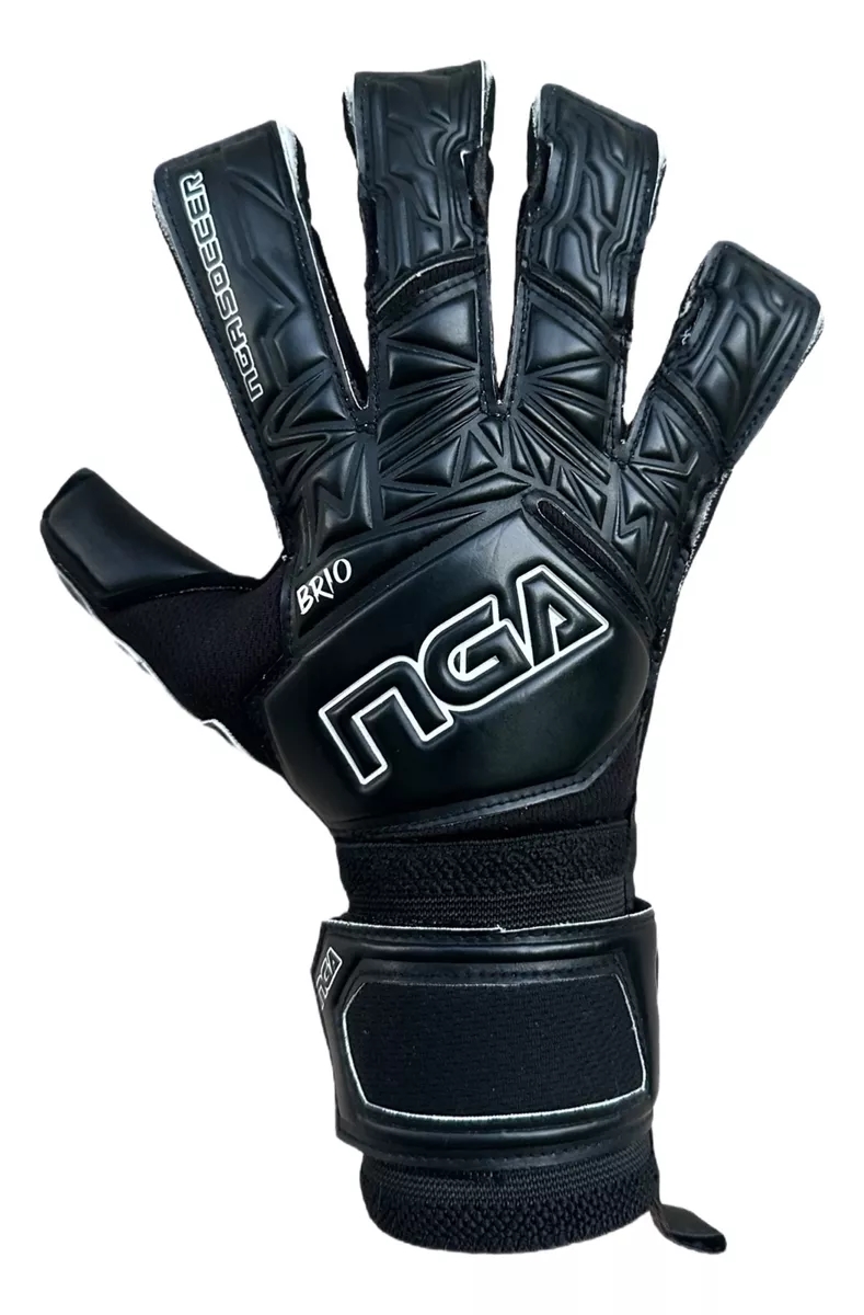 Nova Luva De Goleiro NGA Brio Black - MS Luvas