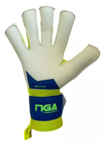 Nova Luva De Goleiro NGA Brio Neon Blue - MS Luvas