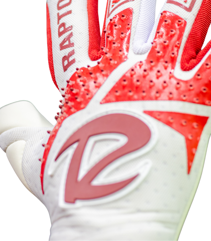 Luva Raptor SUPER 2025 WHITE RED - MS Luvas