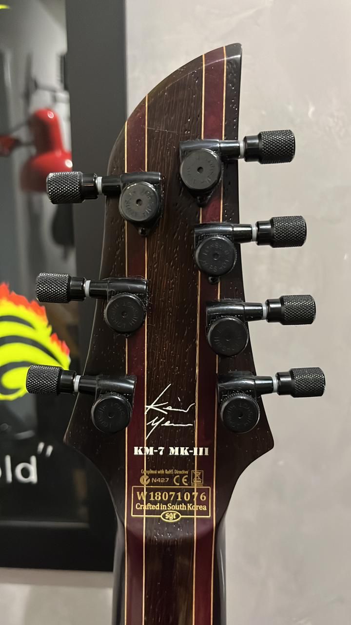 Guitarra Schecter KM-7 MK-III Keith Merrow Signature Artist - Crunch Music