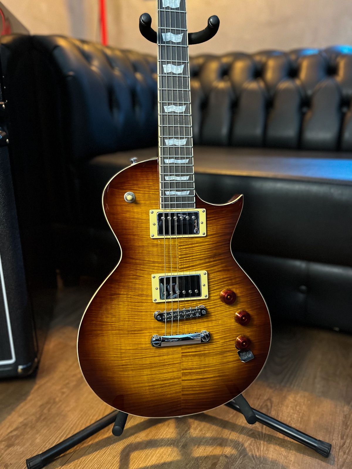 GUITARRA ESP LTD EC-256 DARK BROWN SUNBURST - Crunch Music