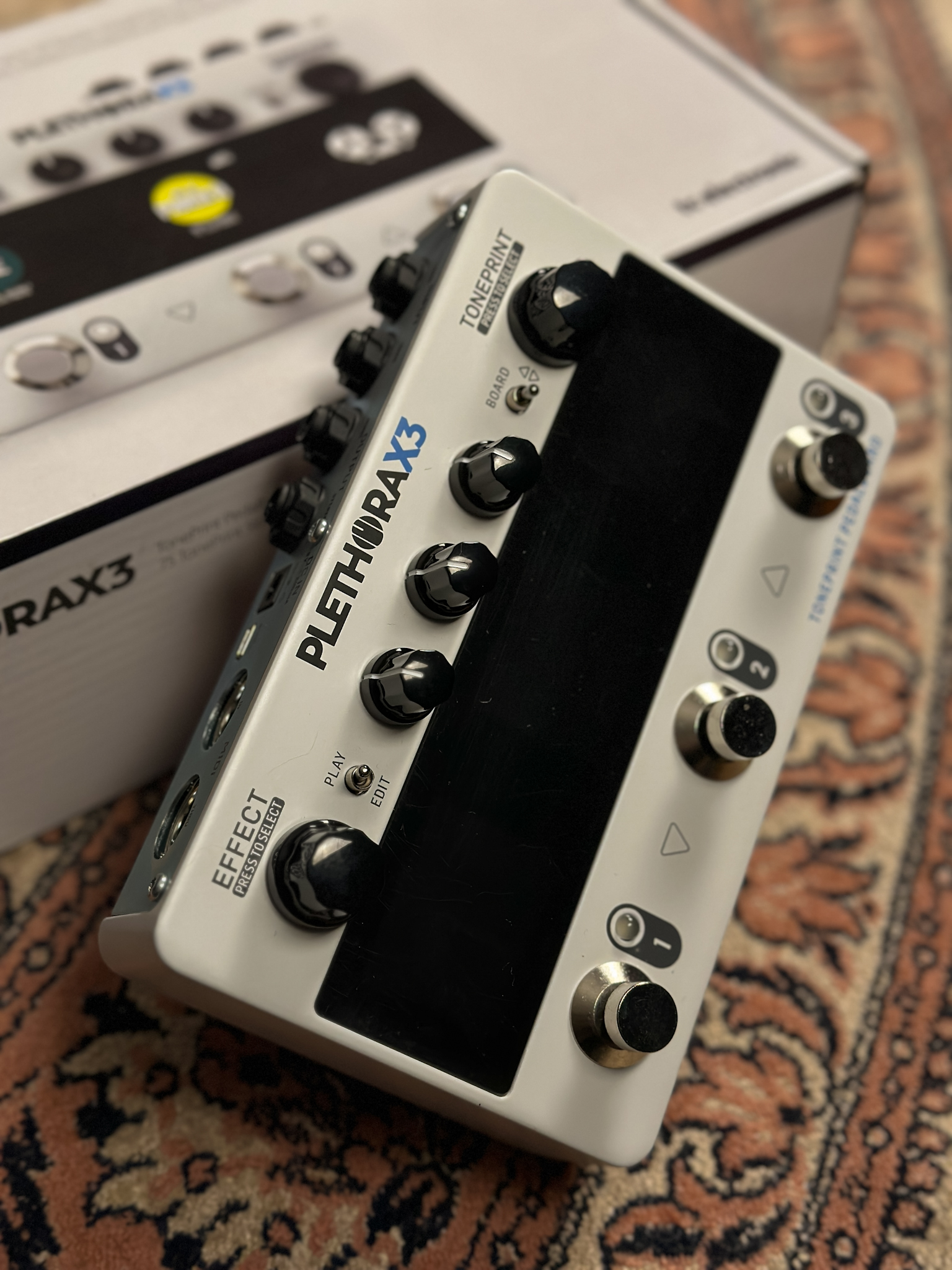 PLETHORA X3 - PEDALEIRA DE EFEITO - TC ELECTRONIC - Crunch Music