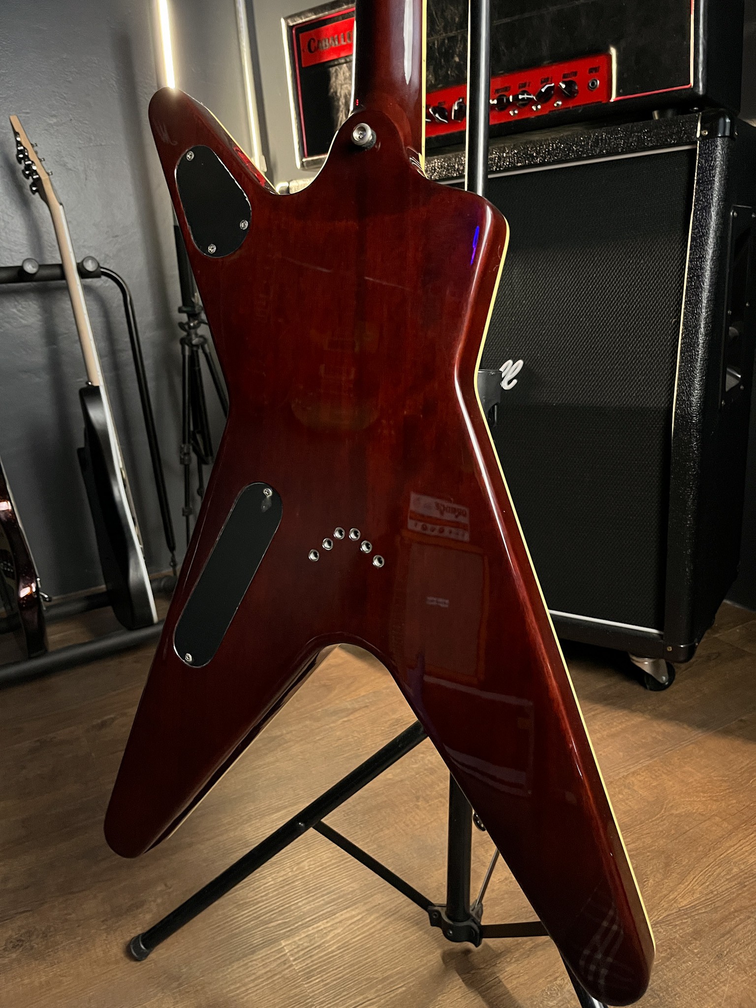 Guitarra Dean Ml Chicago Flame Transparent Brazilia - Com Bag - Crunch ...