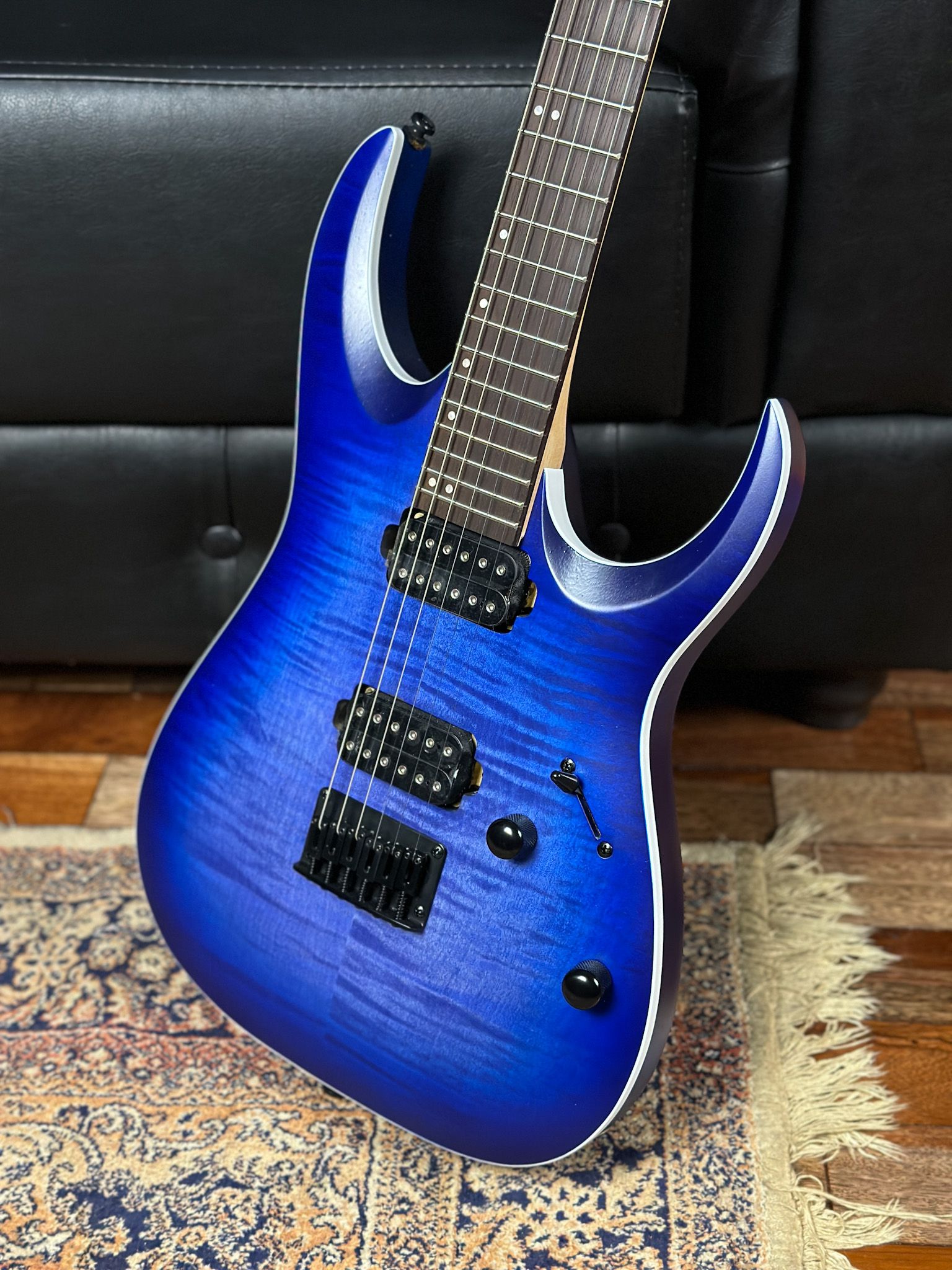 Guitarra Ibanez Rga42fm-blf Ponte Fixa - Crunch Music