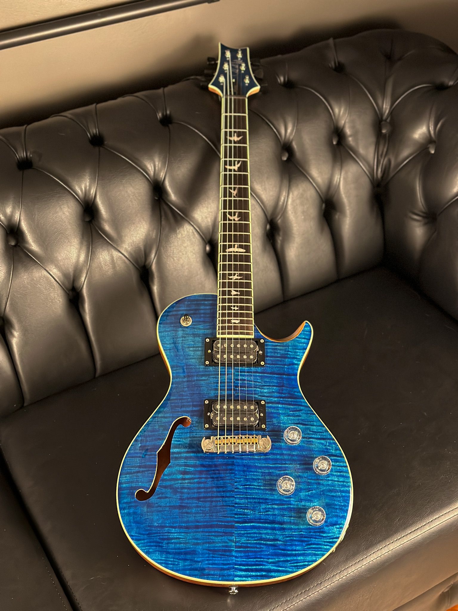 Guitarra Prs Se Zach Myers - Zm3 - Myers Blue - Crunch Music