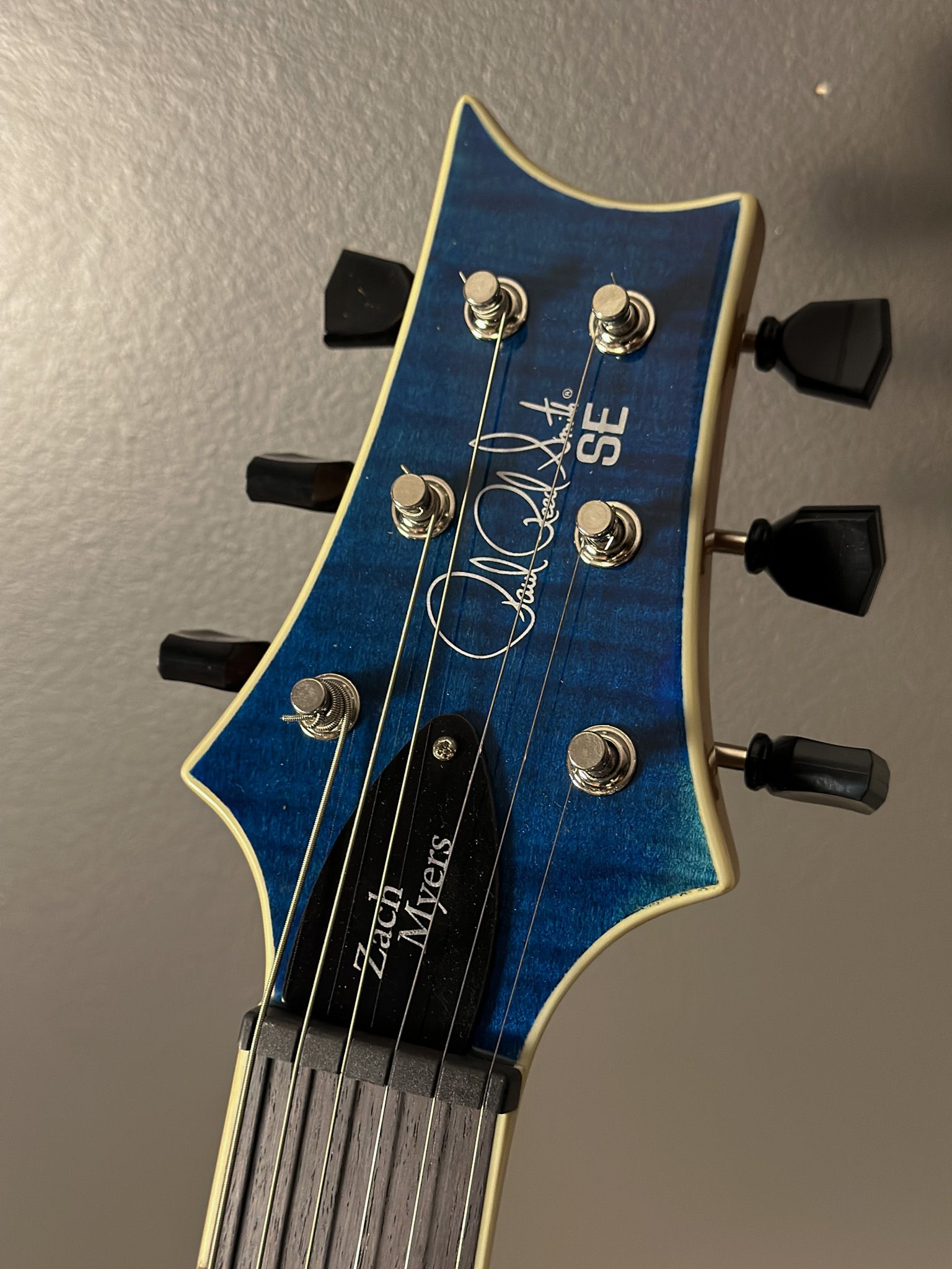 Guitarra Prs Se Zach Myers - Zm3 - Myers Blue - Crunch Music