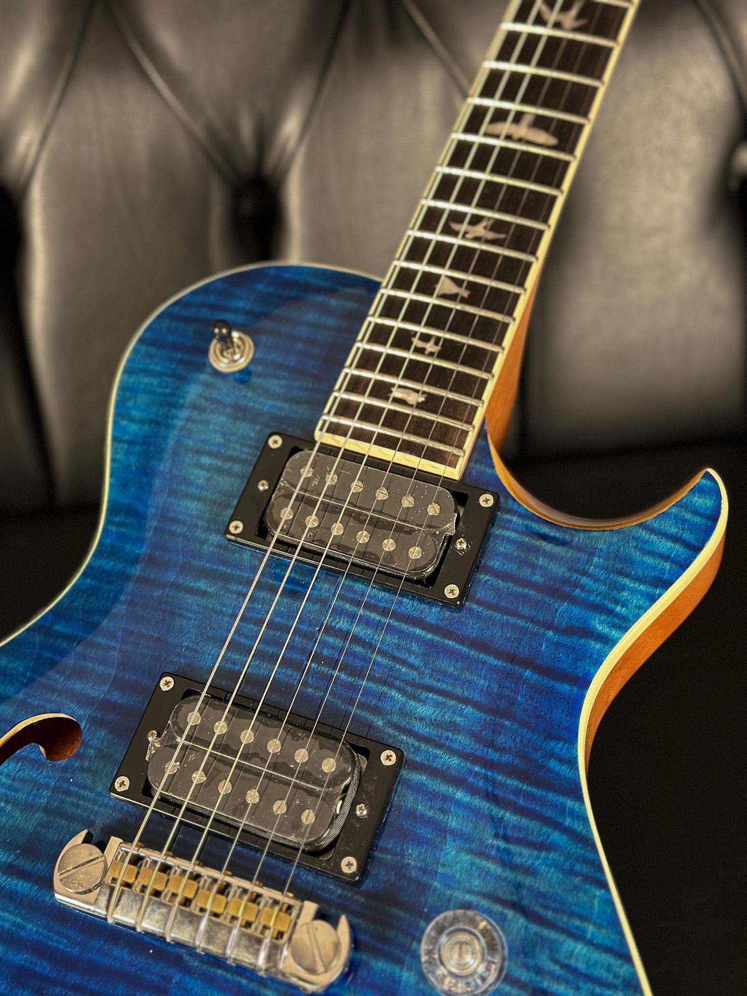 Guitarra Prs Se Zach Myers - Zm3 - Myers Blue - Crunch Music
