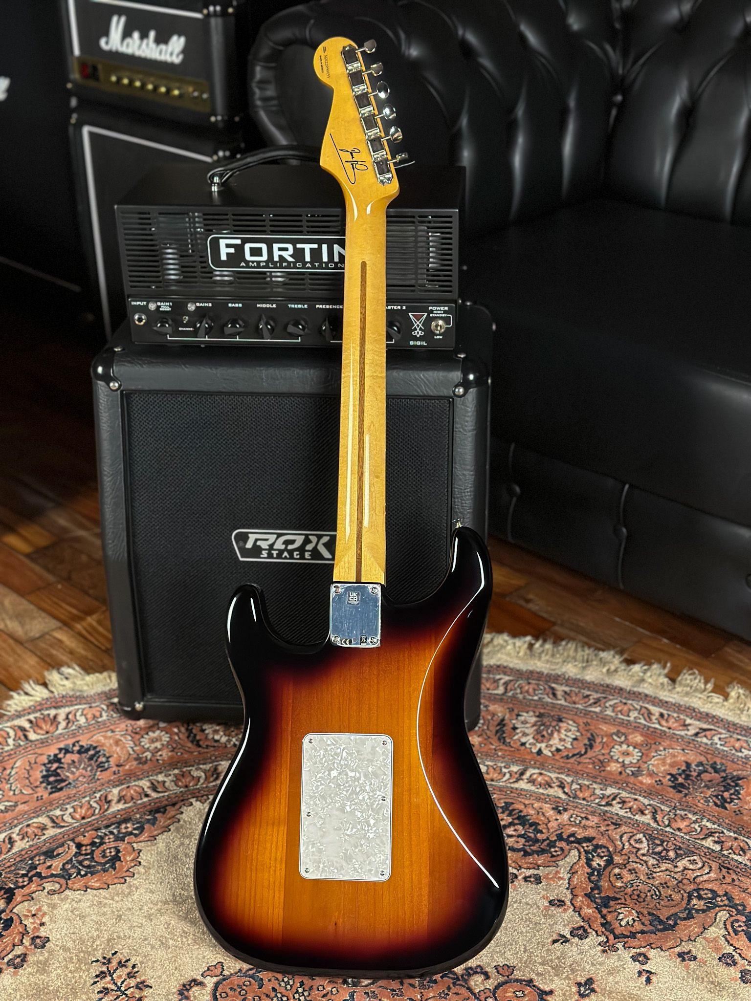 Guitarra Fender Stratocaster Dave Murray Signature Series - Crunch Music