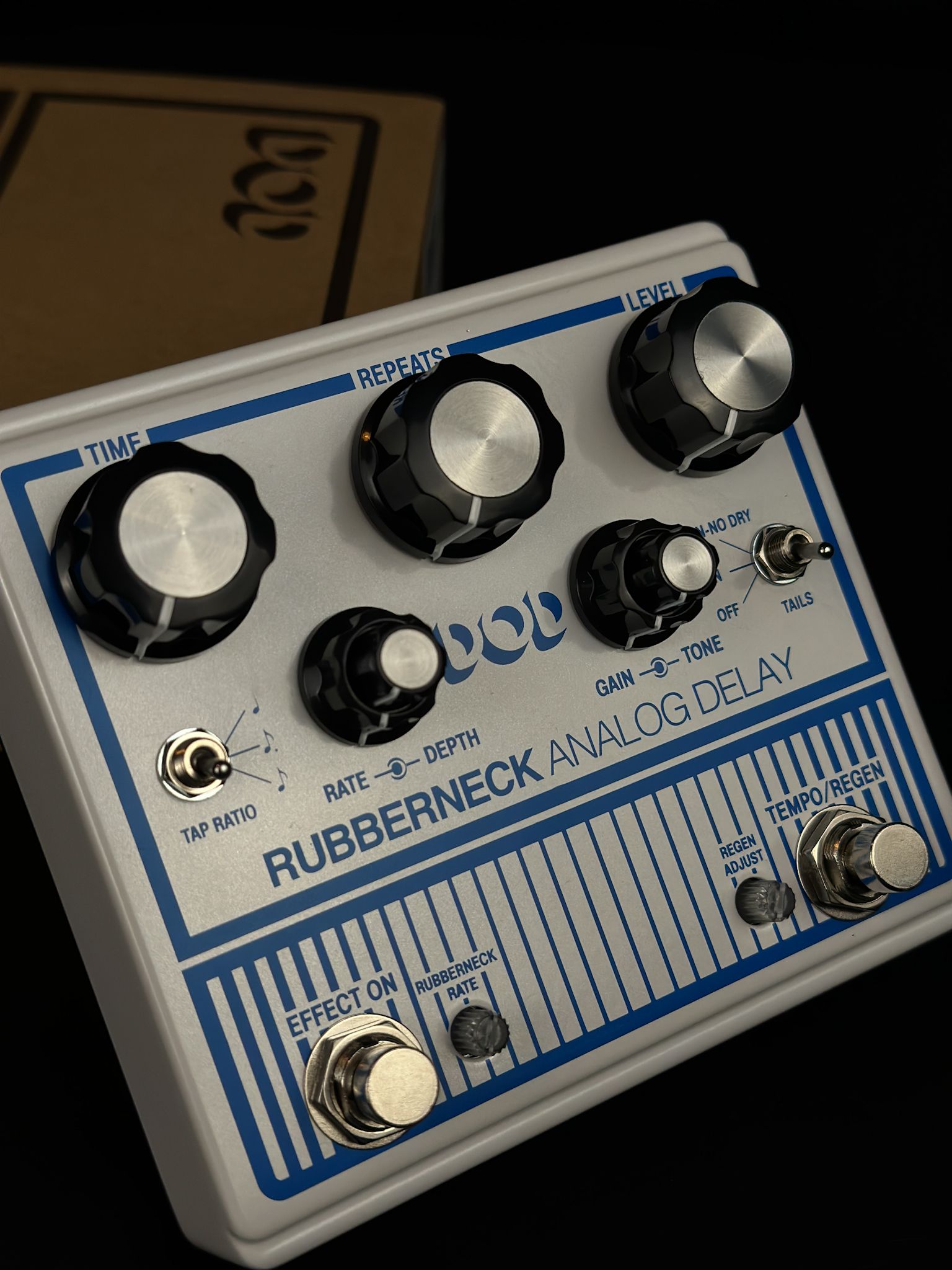 PEDAL DE EFEITO PARA GUITARRA - DOD - RUBBERNECK (SEM FONTE) - Crunch Music