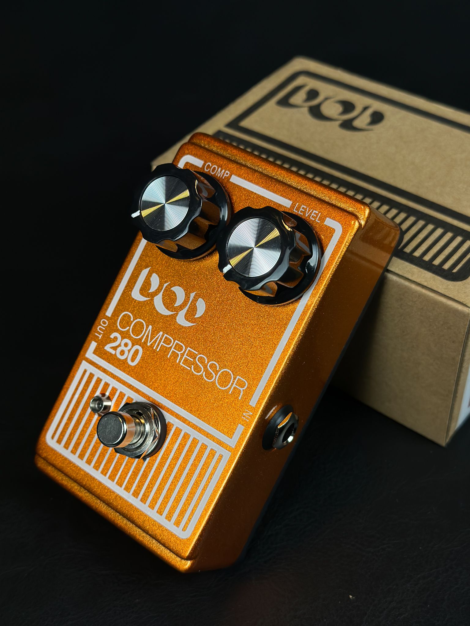PEDAL DE EFEITO - DOD - DOD 280 (COMPRESSOR) - Crunch Music